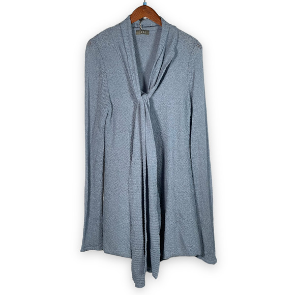 Saga | Sweaters | New Nwt Saga Grey Blue Long Sleeve Sweater With Scarf ...